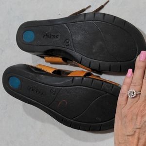 Reiker | Shoes | Rieker Anti Stress Golden Brown Leather Sandals | Poshmark